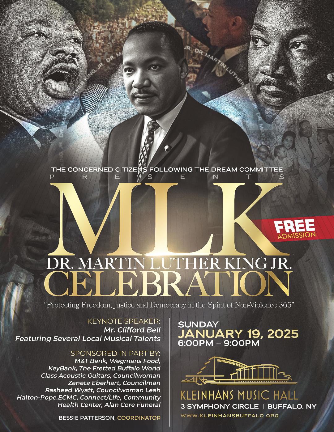 Dr. Martin Luther King Jr. Celebration - 2025 - Kleinhans Music Hall